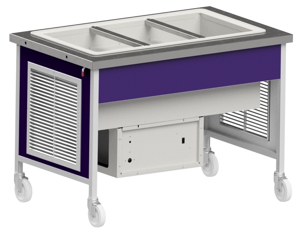 ATLAS | CABT – REFRIGERATED COLD PAN UNIT (Self-Contained with Defrost ...