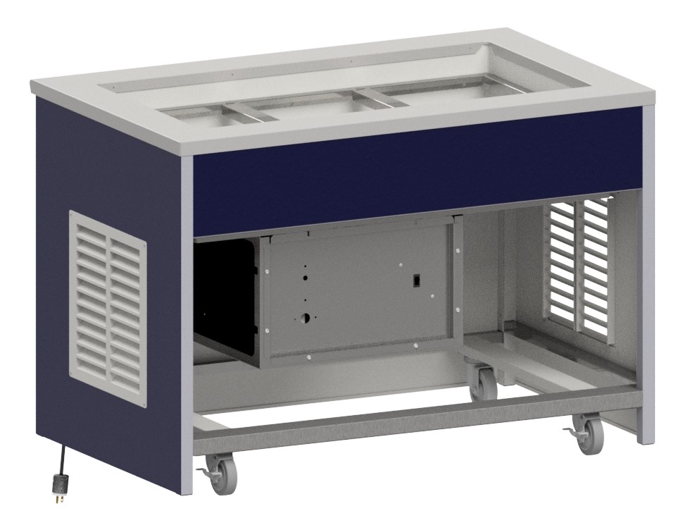 ATLAS | INFRM – REFRIGERATED SERVING UNITS (3" Recessed Top; NSF-7)