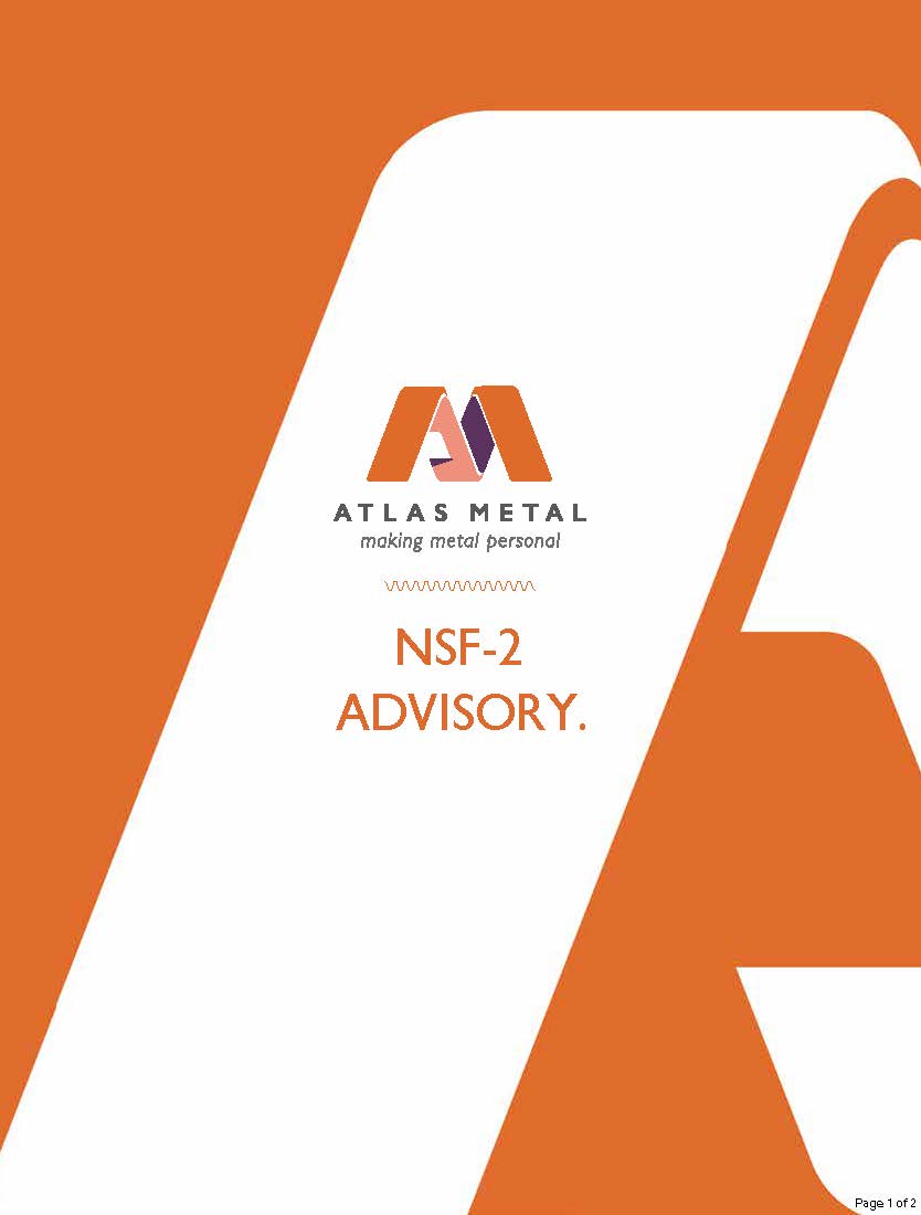 ATLAS | NSF 2 ADVISORY